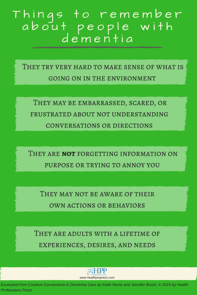 Things to Remember About People with Dementia – The HPP Resource Center